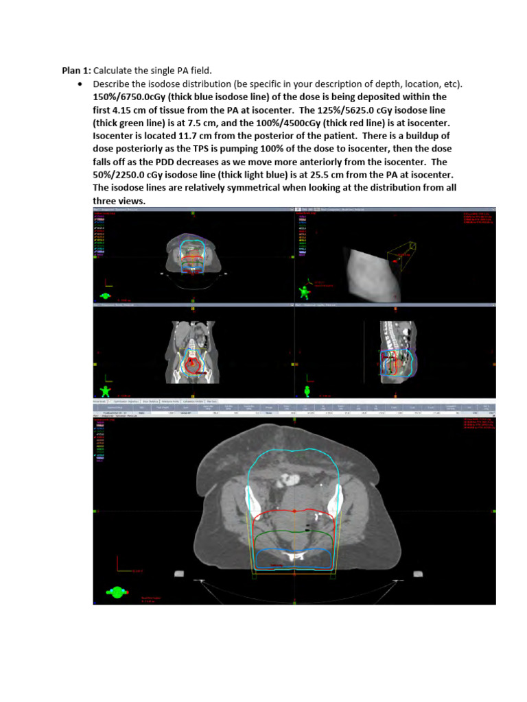 Pelvis Lab HW Smaller | PDF | Absorbed Dose | Radiation Therapy