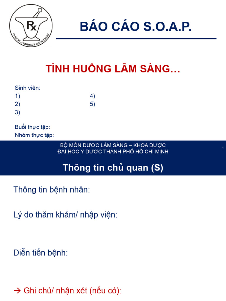 Template Ppt SOAP 2024 | PDF