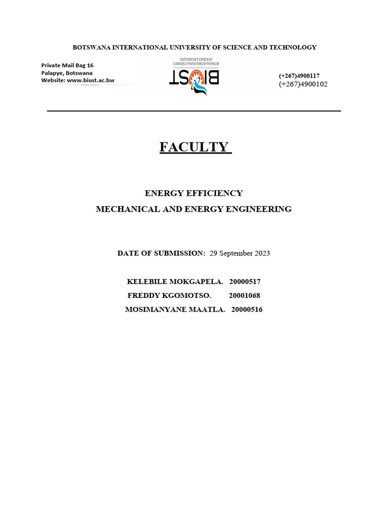 Audit | PDF | Energy Conservation | Efficient Energy Use