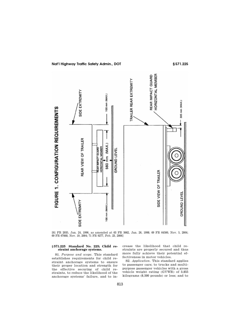 Child Restraint Anchorage Rules | PDF | Seat Belt | Airbag