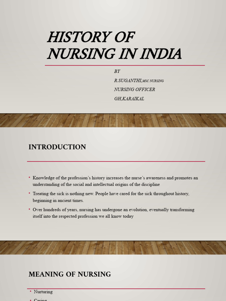 history of nursing | PDF | Nursing | Florence Nightingale