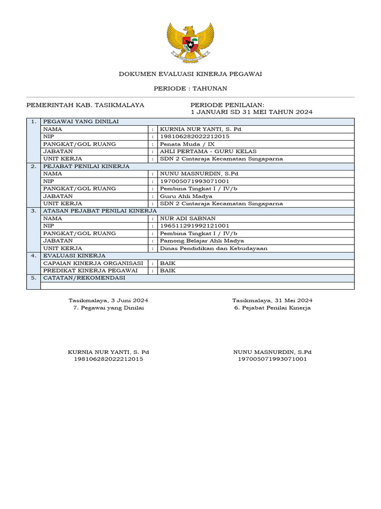 DKP Mis Kania 2024 | PDF