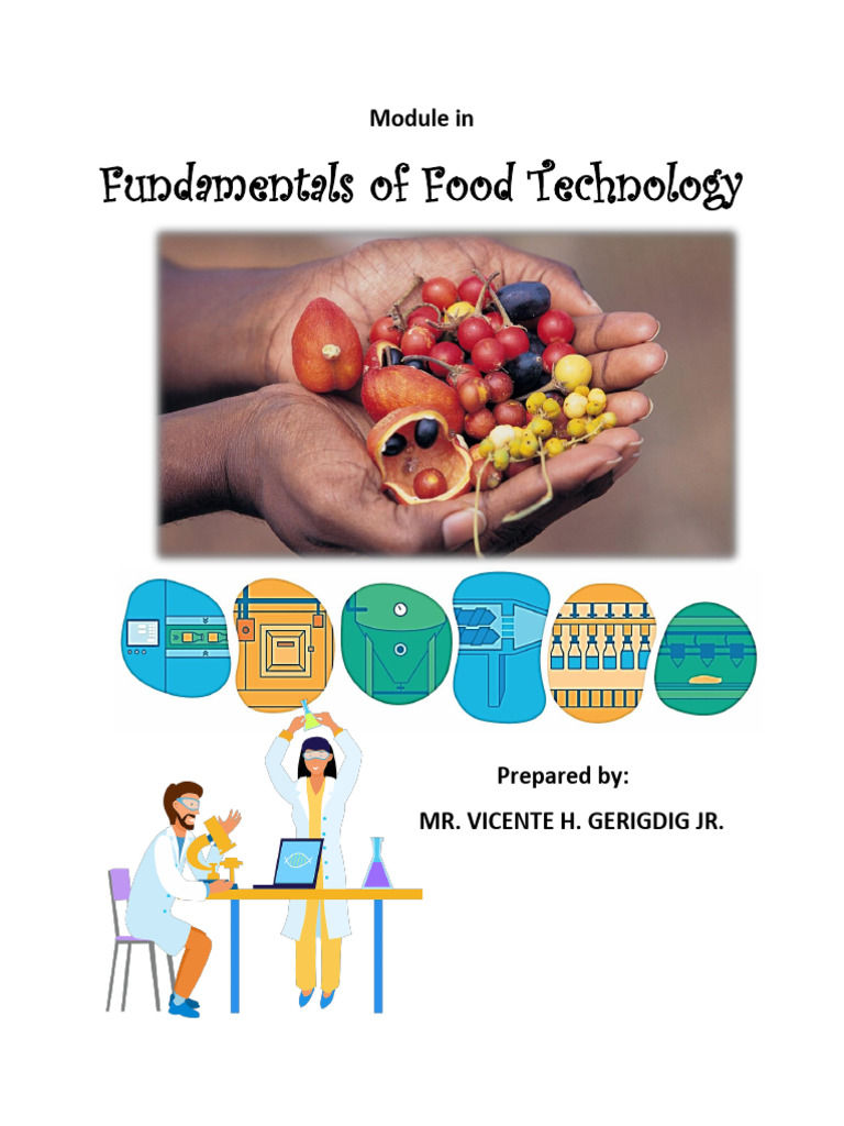 Module in Fundamentals of Food Technology | Download Free PDF | Cooking ...