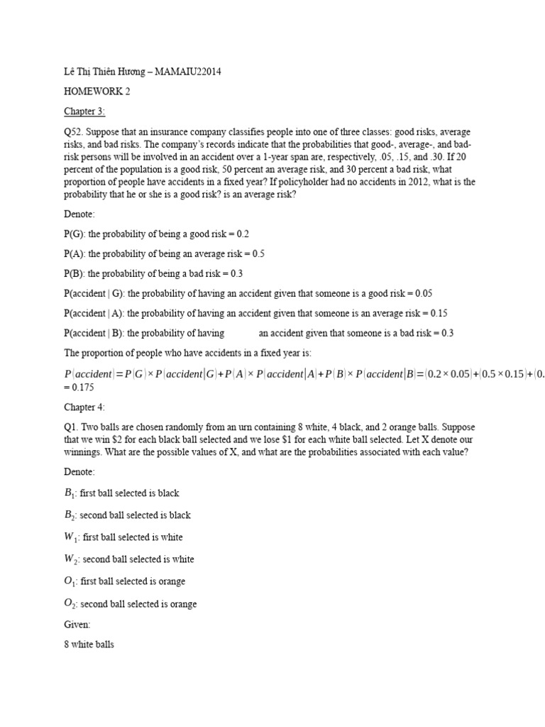Bai Tap Numerical Analysis 2 | PDF | Statistical Theory | Probability Theory