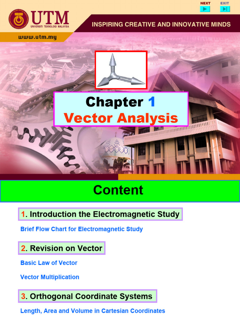 CHAPTER1 Vector Analysis | Download Free PDF | Field (Physics) | Electrostatics