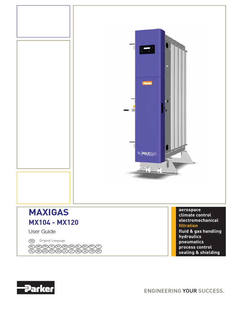 Manual Maxigas Multi Lingual | PDF | Gases