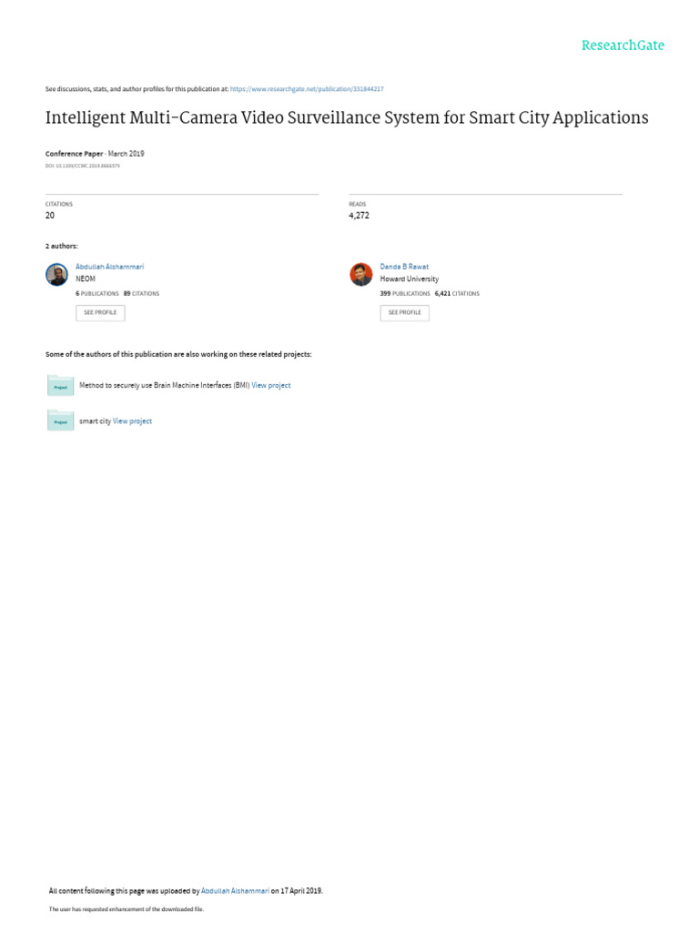 Laspaper | PDF | Surveillance | Closed Circuit Television