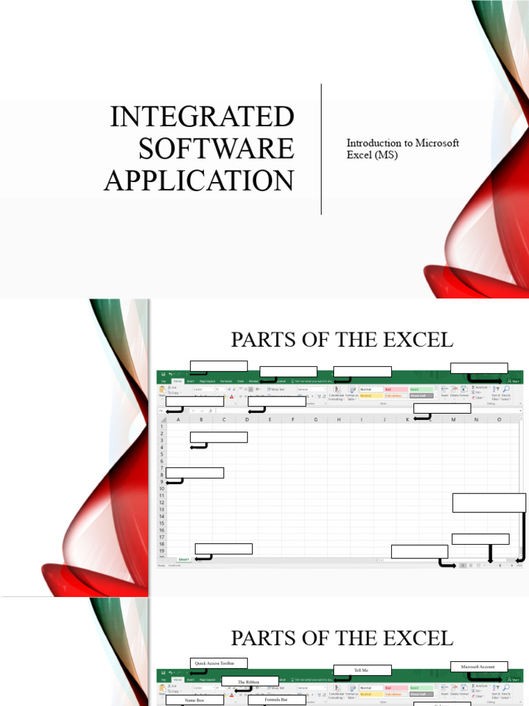 Integrated Software Application | PDF | Microsoft Excel | Software