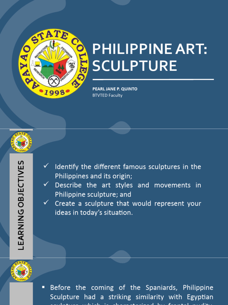 Philippine Art Sculpture | PDF | Sculpture | Philippines