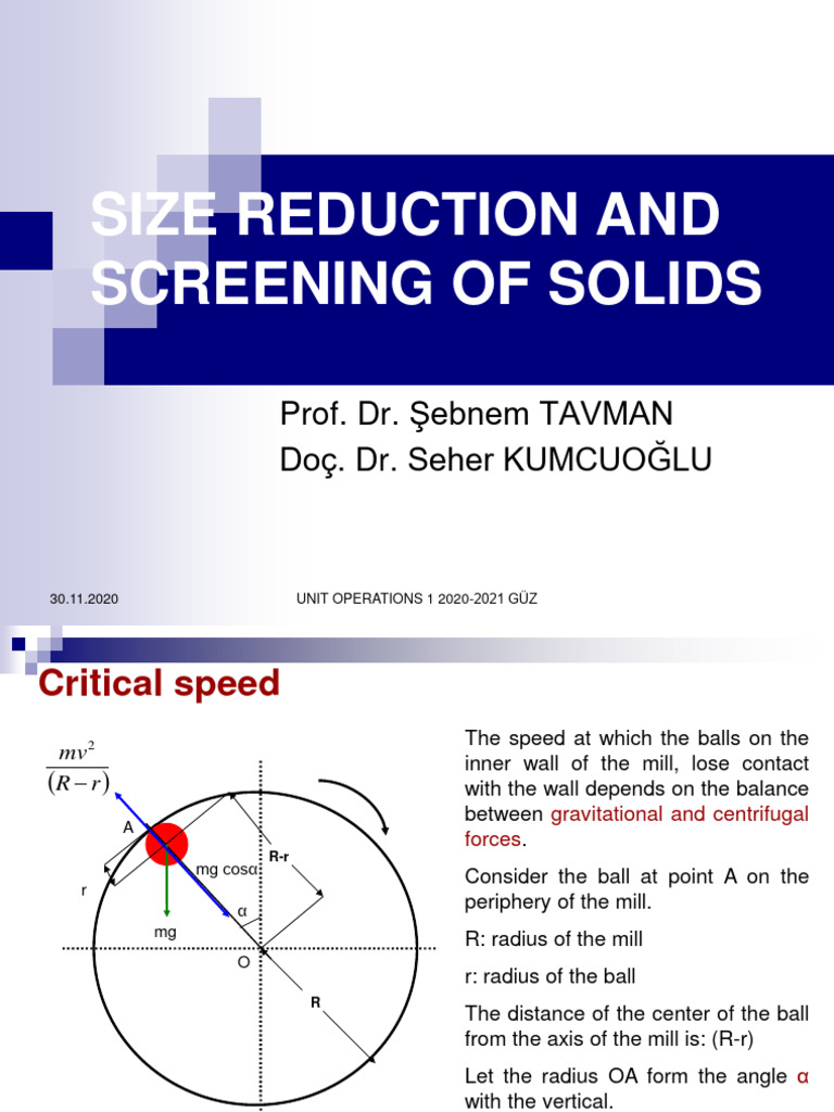 Screening and Screen Analysis | PDF | Applied And Interdisciplinary ...