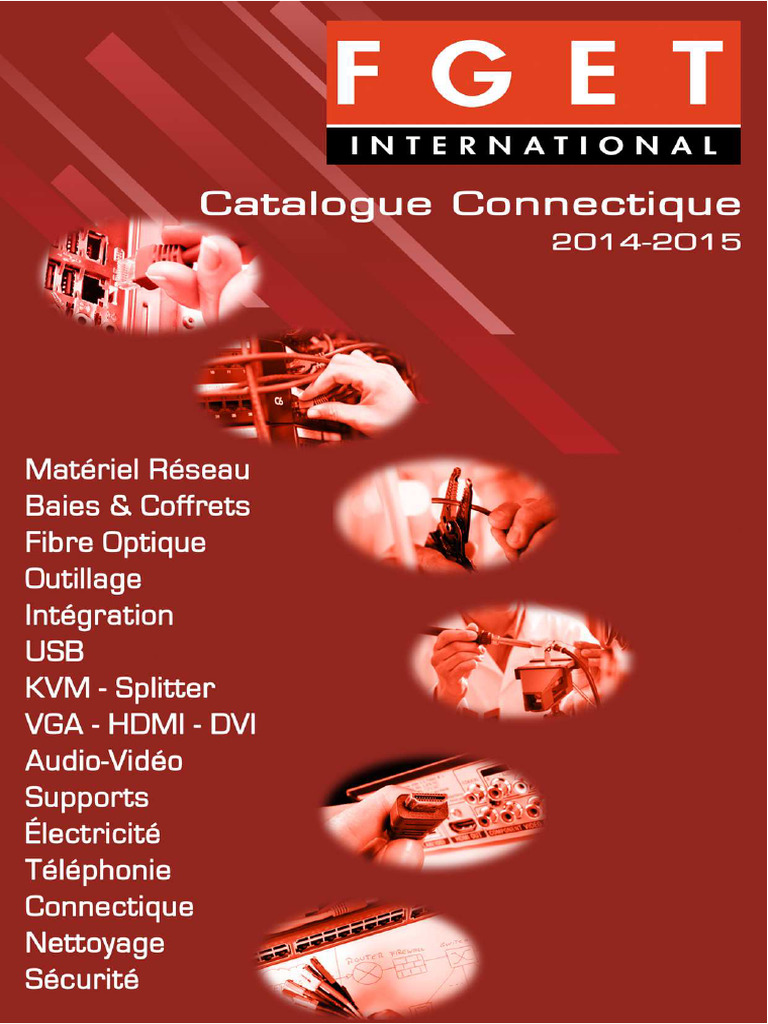 Catalogue Connectique FGET | PDF