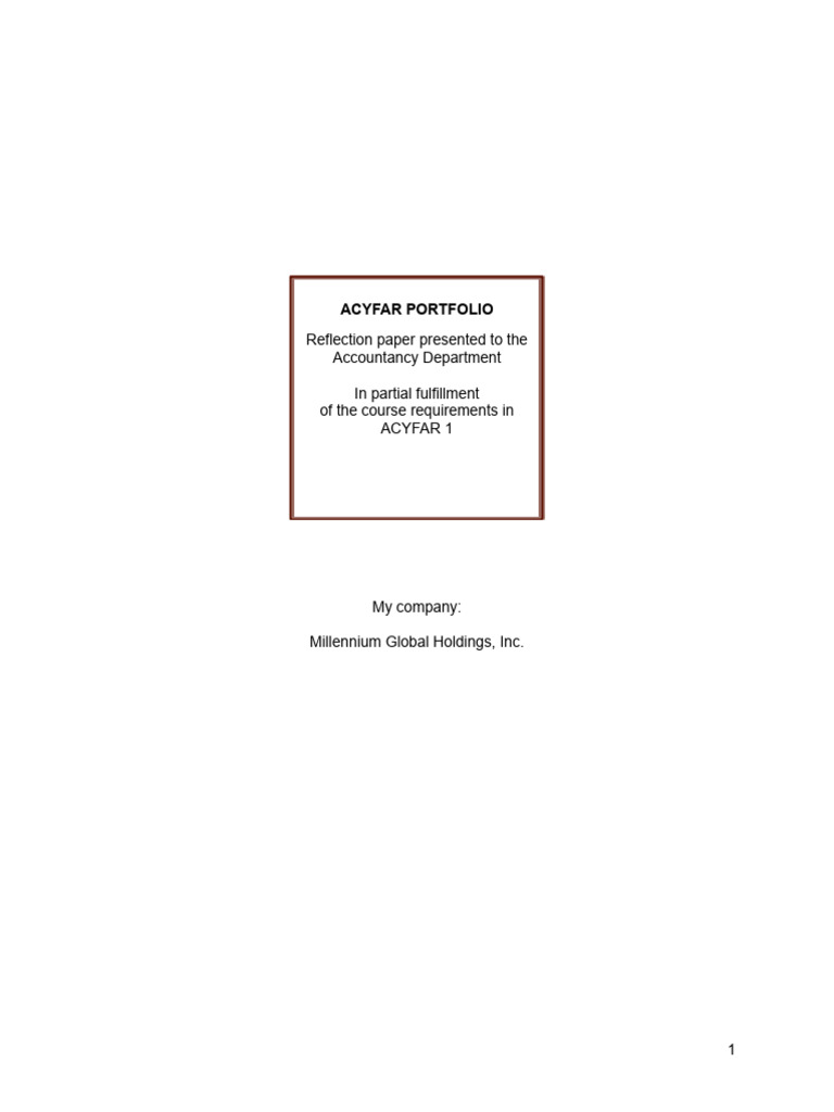Millennium Global Holdings Overview | PDF | International Financial ...