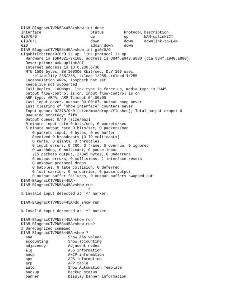 Log Nexeren | PDF | Router (Computing) | Internet Protocols