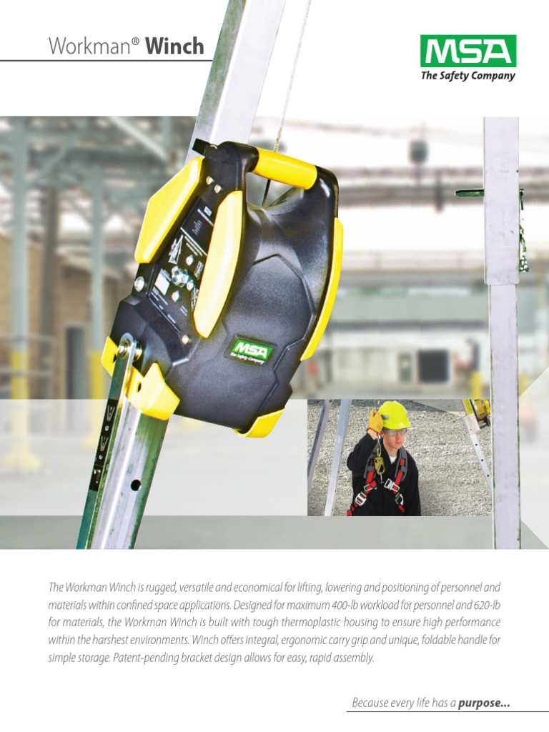 Malacate Workman Ficha Técnica | PDF