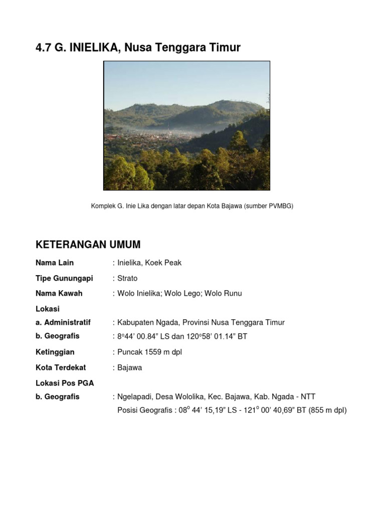 (123dok - Com) 4 7 G Inielika Nusa Tenggara Timur | PDF | Perjalanan
