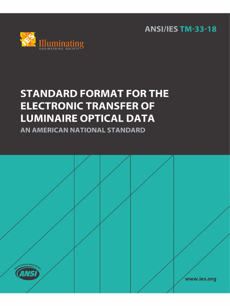 Ansi Ies TM-33-18 | PDF | Xml Schema | Xml