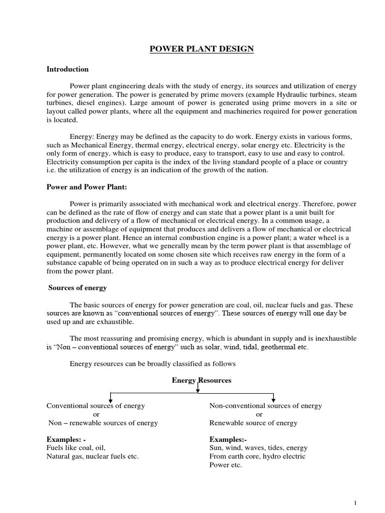 Topic 1 Introduction ME 416 | PDF | Energy Development | Power Station Topic 1 Introduction ME 416 | PDF | Energy Development | Power Station