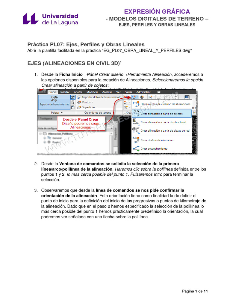Eg PL08 Ejes y Perfiles | PDF | Ventana (informática) | Dibujo