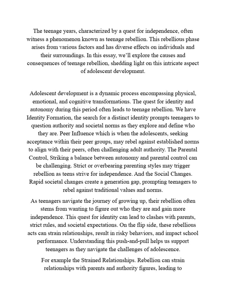 Document | PDF | Adolescence | Identity (Social Science)