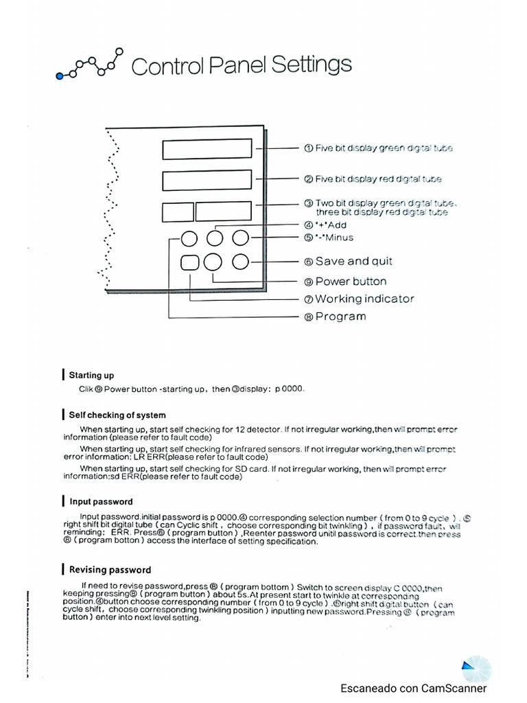 Portico 18 Zonas SD600 Display 8 Seg Manual | PDF
