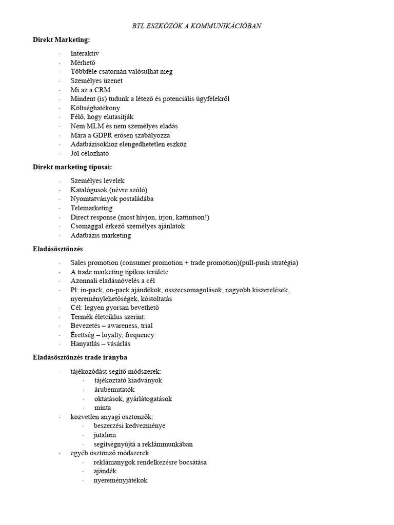 Marketingkommunikacio 2zh | PDF