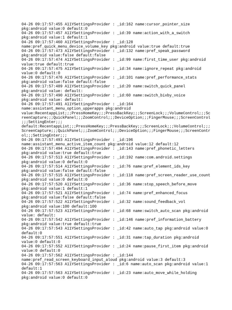 A11yprovider Log | PDF | Google | Cloud Clients