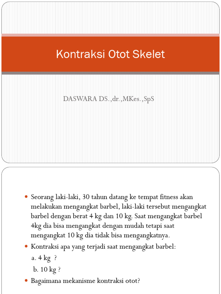 K18 - Pengontrolan Gerak Tubuh Dan Kontraksi Otot - ASLI | PDF