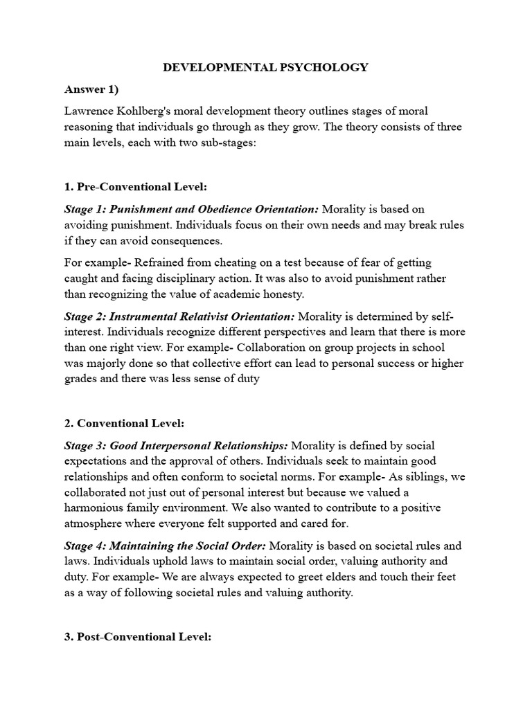 Developmental Psychology | PDF | Attachment Theory | Human Development