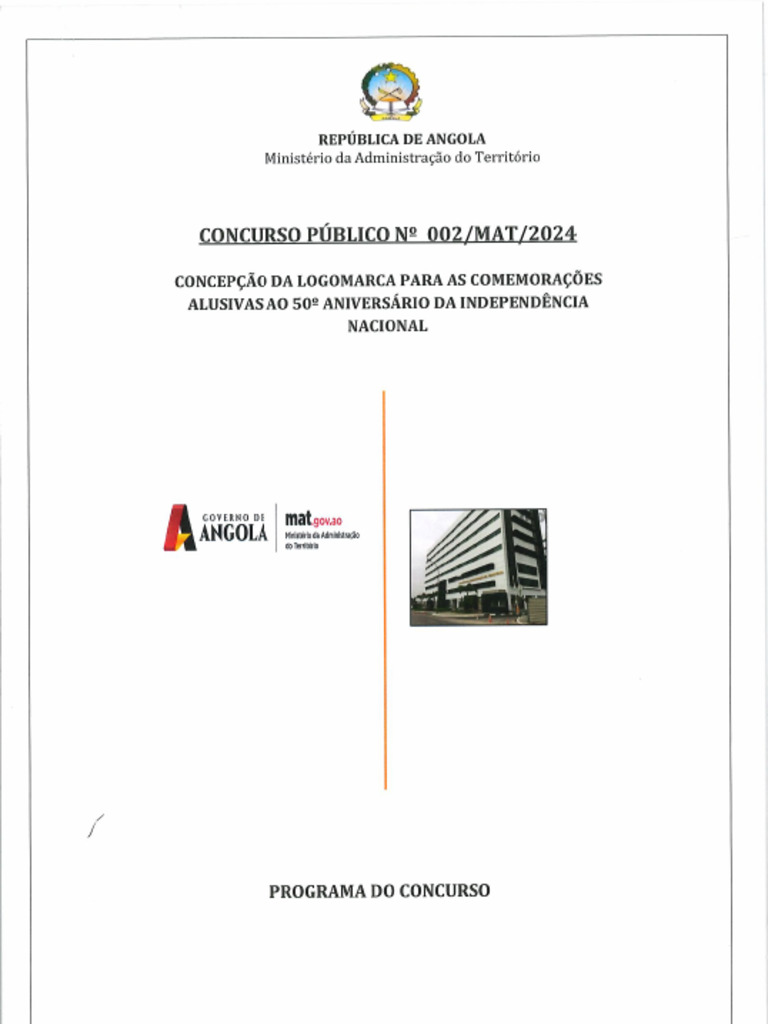 Programa Do Concurso | PDF