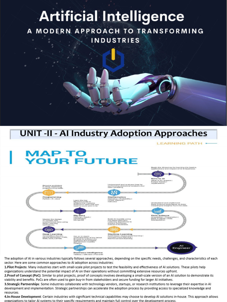 Approaches to AI Adoption in Industries | PDF | Robotics | Artificial ...