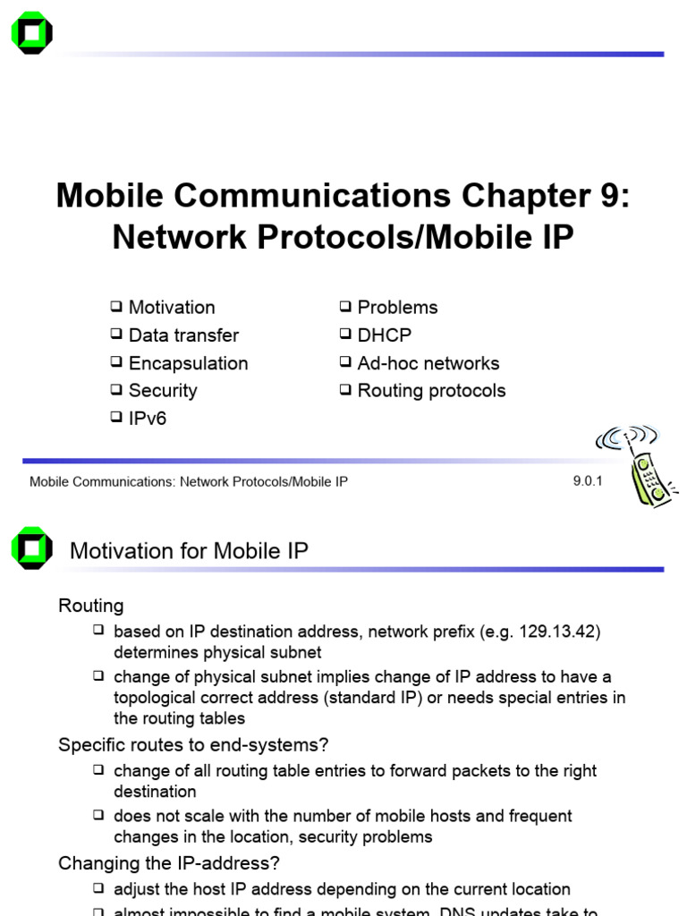 C09 Network Protocols | PDF | Internet Protocols | Computer Network