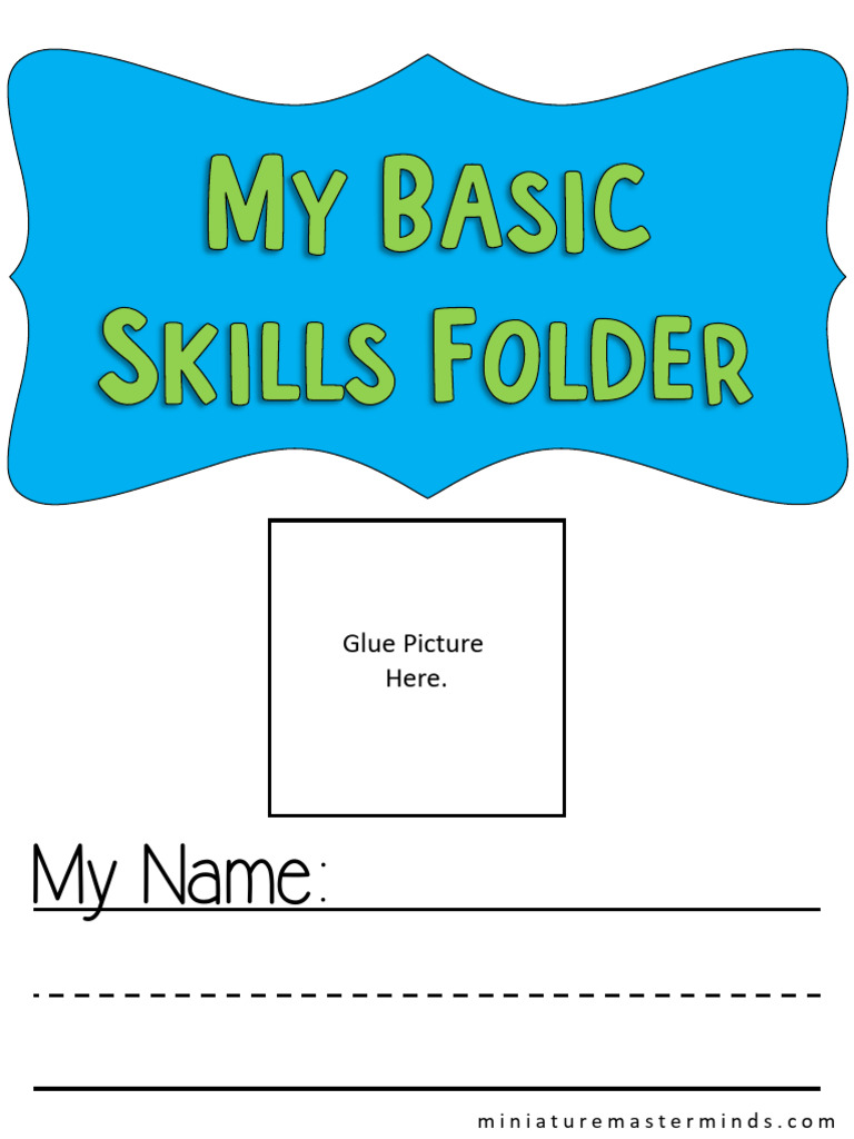 Basic Skill Folder | PDF | Languages | Foreign Language Studies