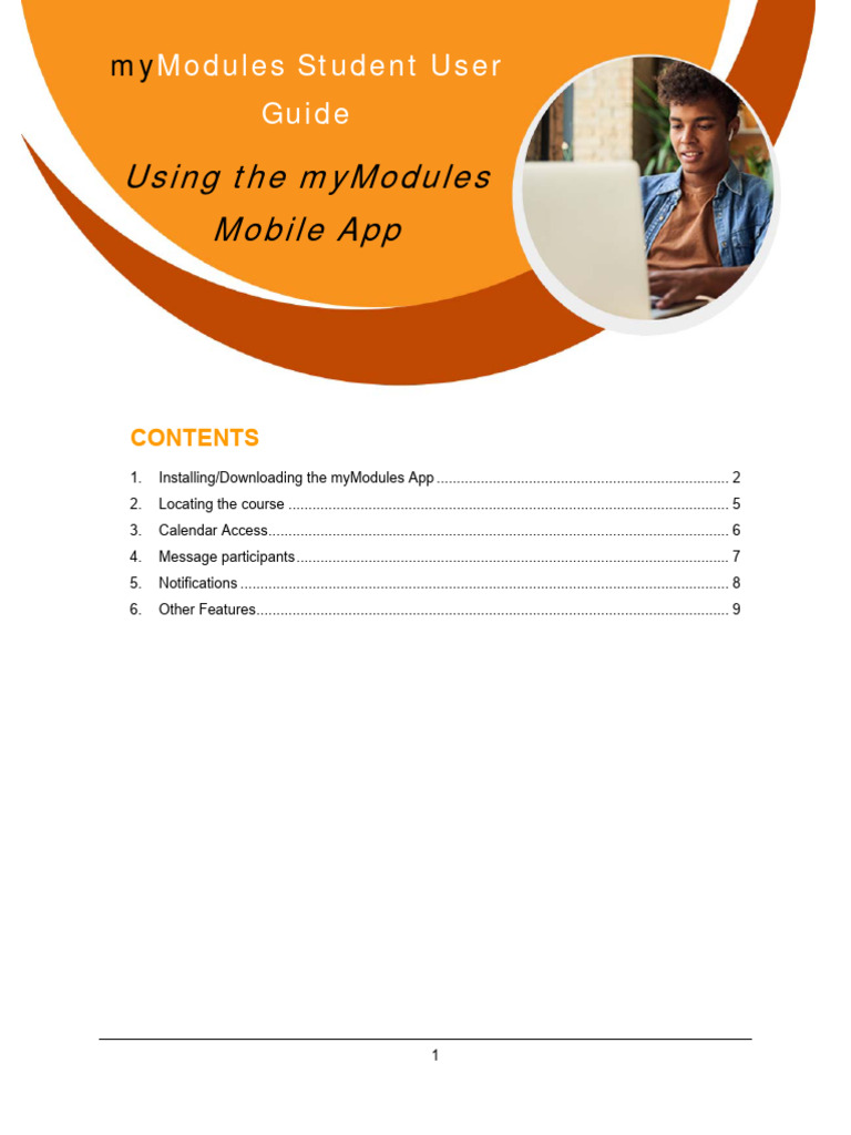 Using The Mymodules Mobile App 3.0 Updated | PDF | Mobile App | Qr Code