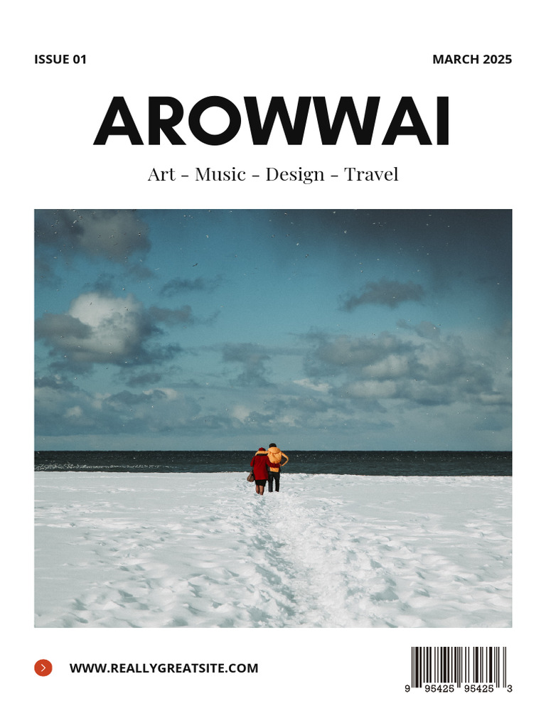 White Minimalist Travel Magazine | PDF | News | Mass Media