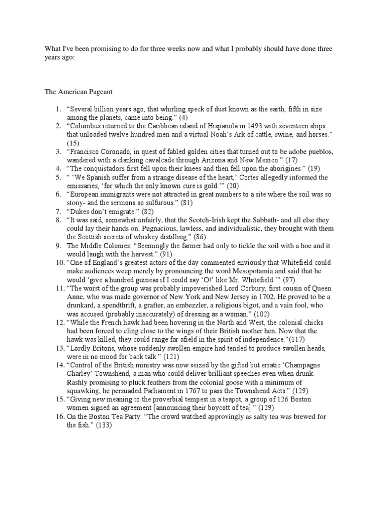 The American Pageant - Quotes | PDF | Thomas Jefferson | Federalist Party