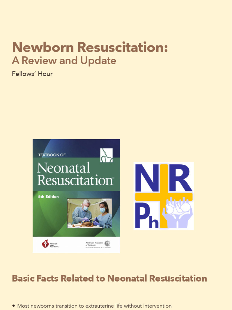 REP - 240326 - Fellows Hour NRP | PDF | Cardiopulmonary Resuscitation ...