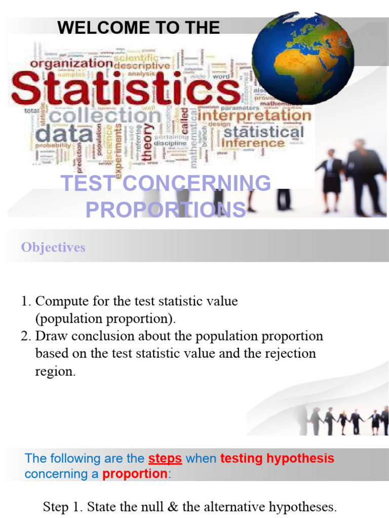 Proportion Hypothesis Testing Guide | PDF | Statistical Hypothesis ...