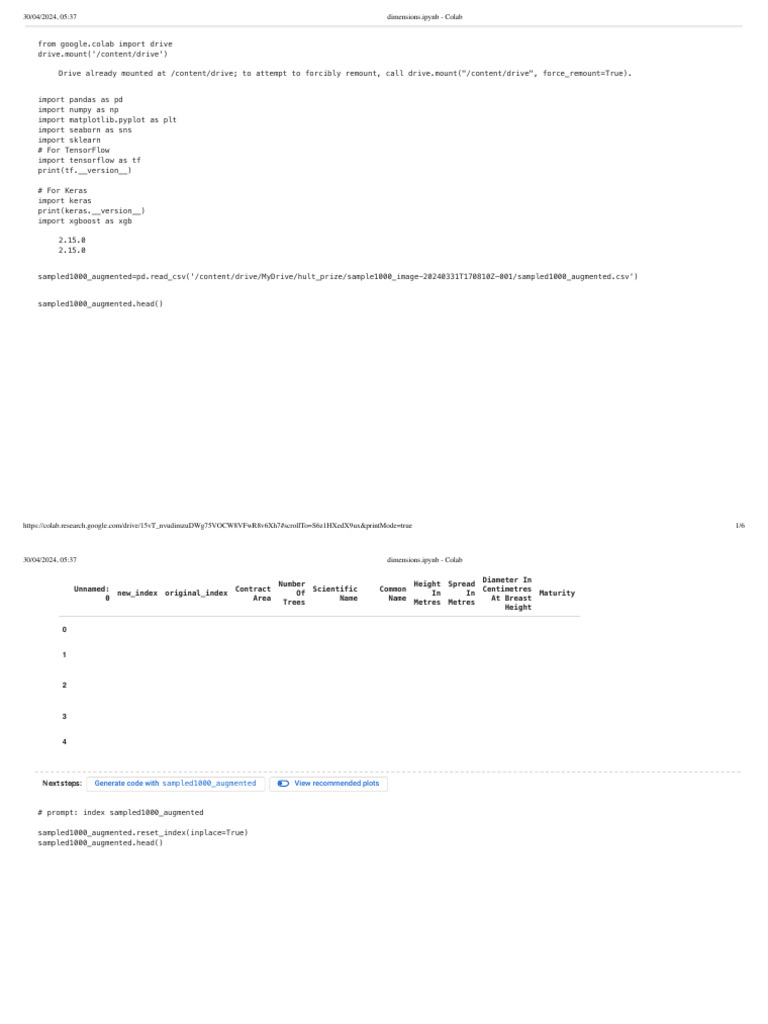 Dimensions - Ipynb - Colab | PDF | Computer Programming | Computer Science Dimensions - Ipynb - Colab | PDF | Computer Programming | Computer Science