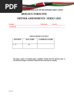 Sam Obare Biology Notes: Intro & Cell | PDF | Photosynthesis | Stoma