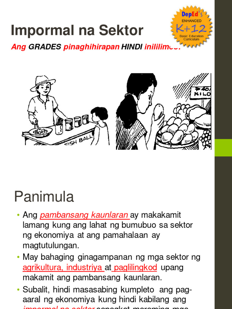 Impormal Na Sektor | PDF