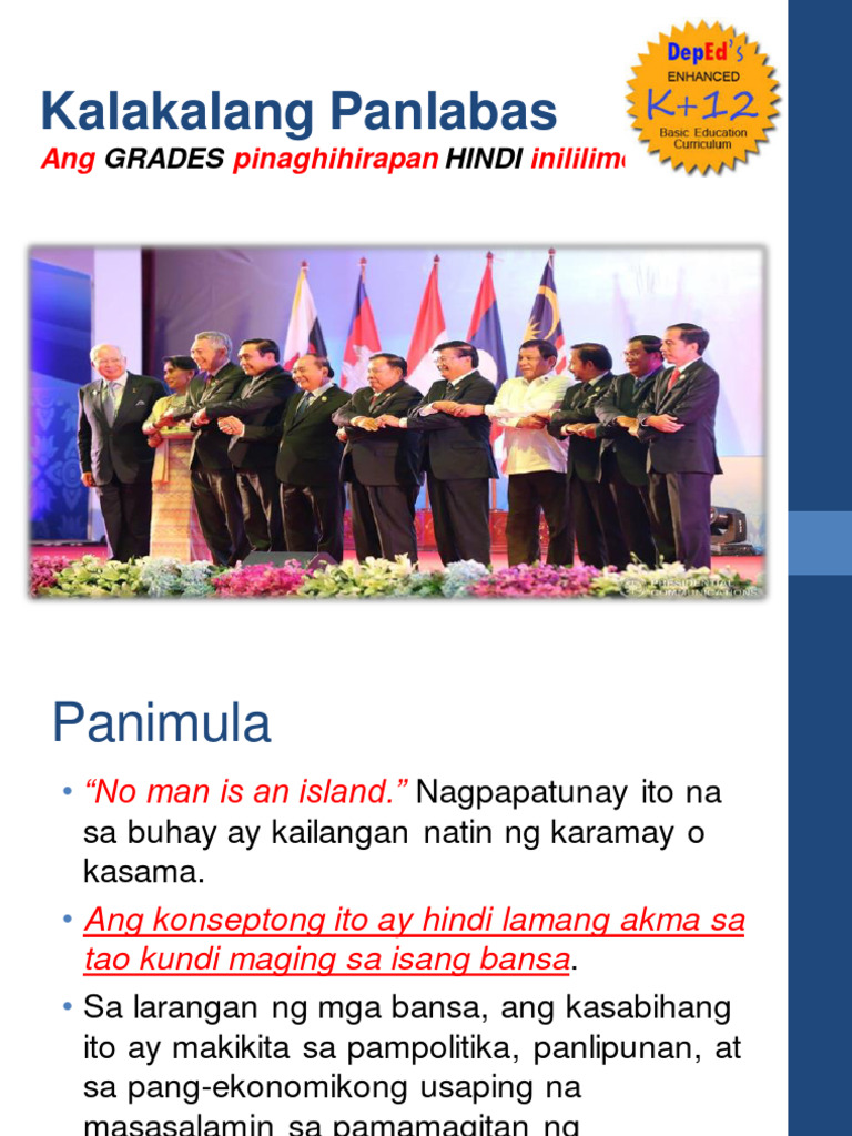 Kalakalang Panlabas | PDF