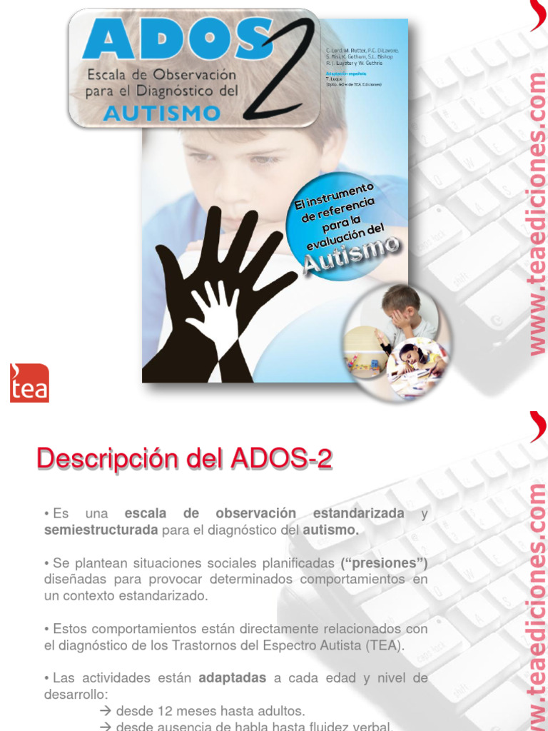 Ados 2diapositivas | PDF | Espectro autista | Enfermedades y trastornos