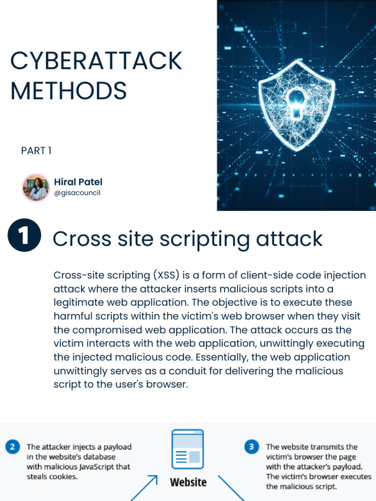 Cyberattack Methods 1 | PDF | Http Cookie | World Wide Web