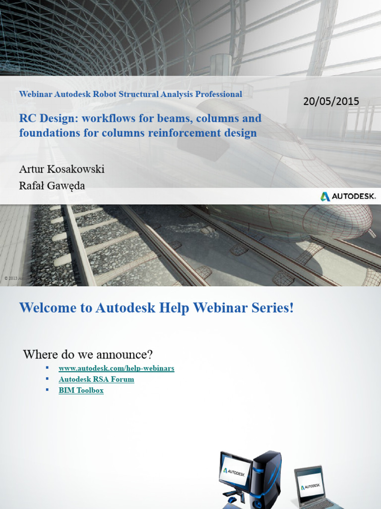 Webinar N°4 RC Design Workflows For Beams Columns and Foundations For Columns Reinforcement ...