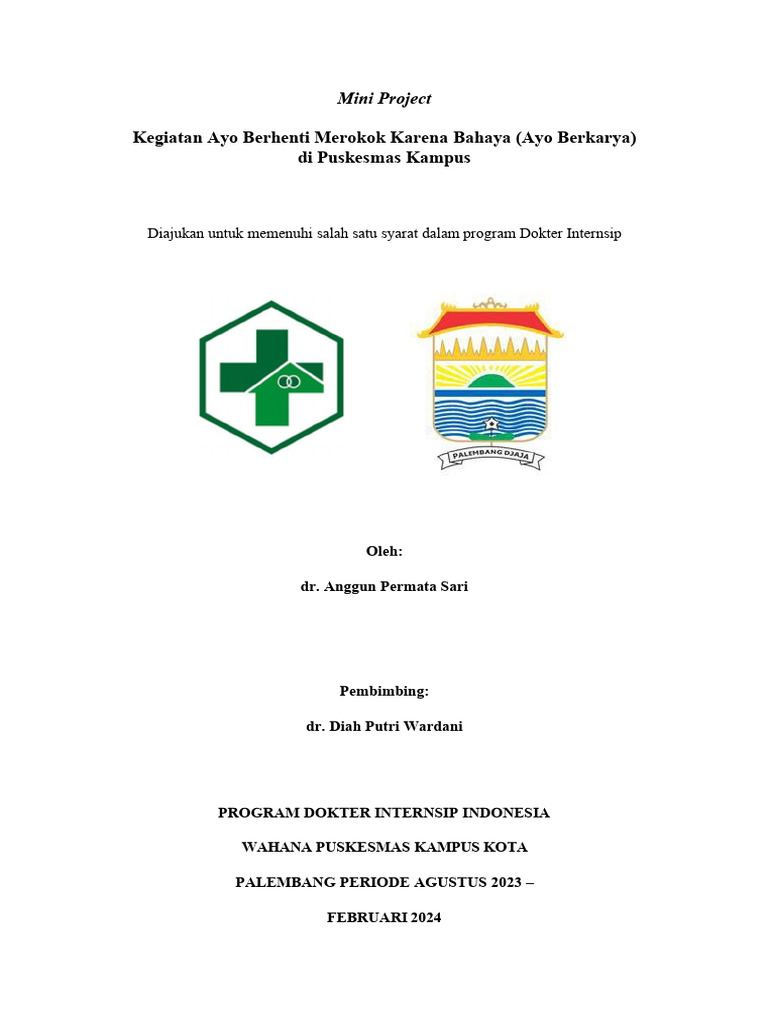 MINI-PROPOSAL DR Aps | PDF