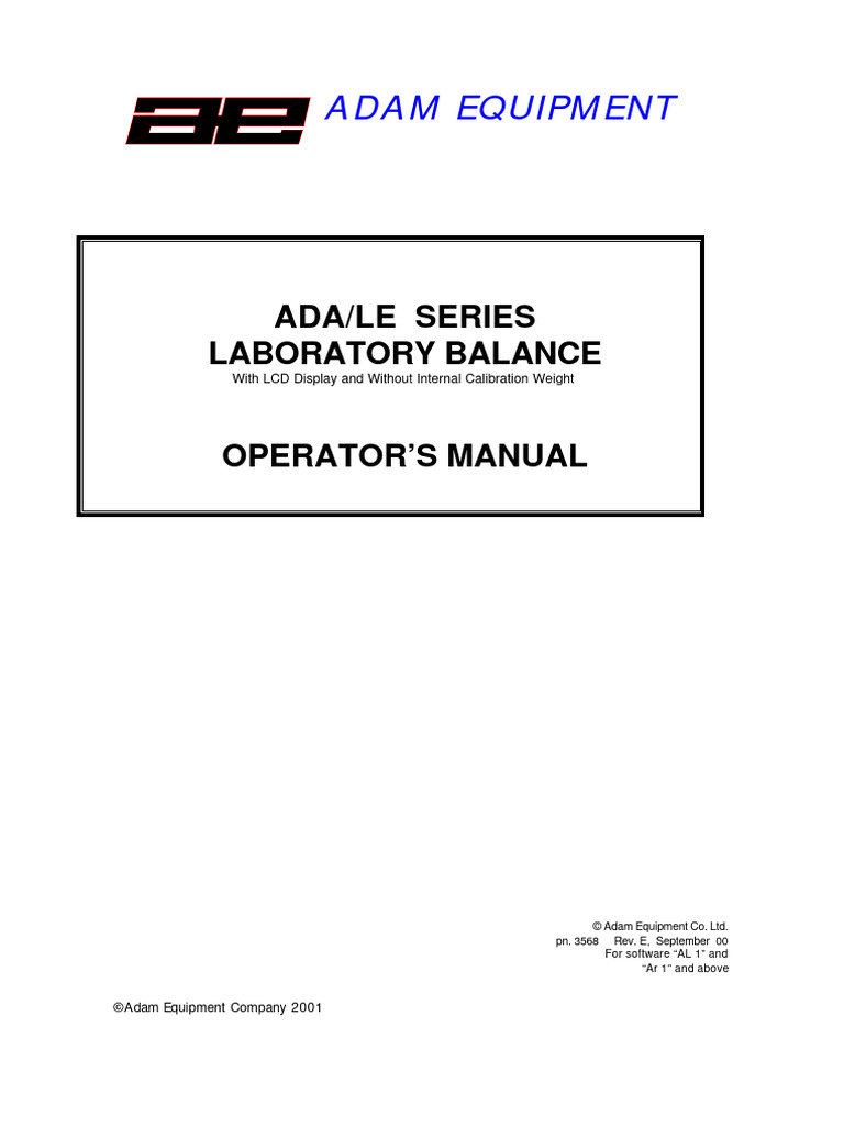 Ada LCD Le Ar | PDF | Weighing Scale | Electromagnetic Interference