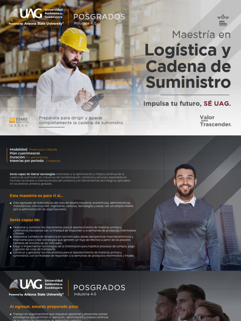 Maestria Logistica Cadena Suministro TVB | PDF | Logística | Cadena de suministro