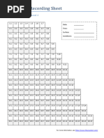 Normative Data for 30m Sprint Test | PDF