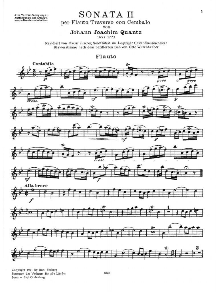 14 - Sonata Quantz | PDF