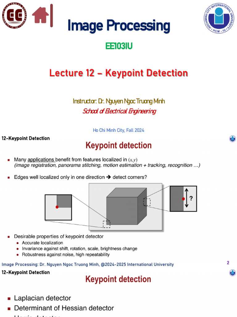 12-Keypoint Detection | PDF